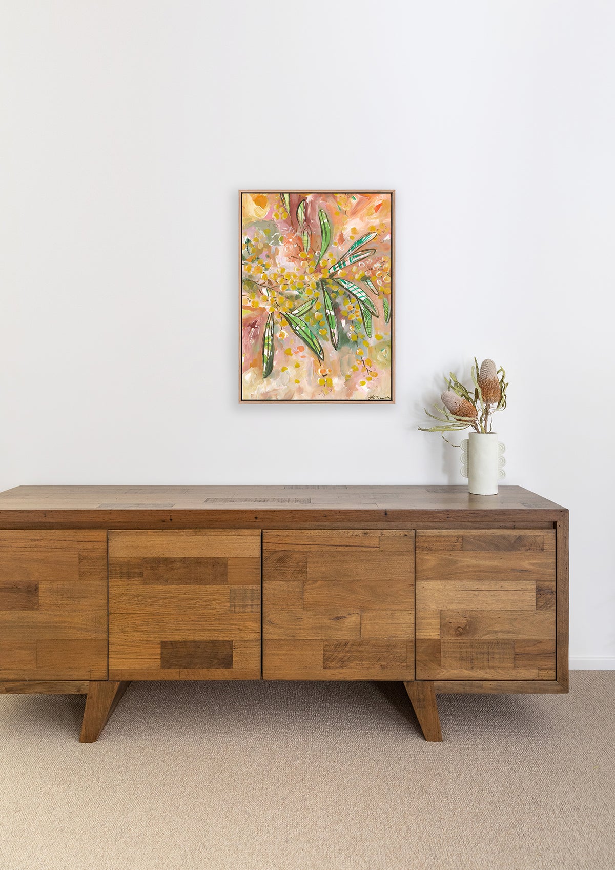 Wattle | Canvas Print | Amy O'Donnell